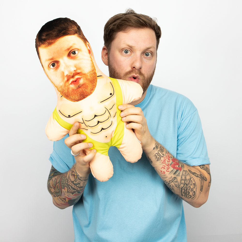 Mankini Face Pillow | Mini Me Custom Face Pillow