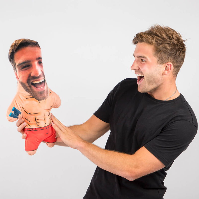 Lifeguard Face Pillow - Custom Lifeguard Custom Picture Pillow