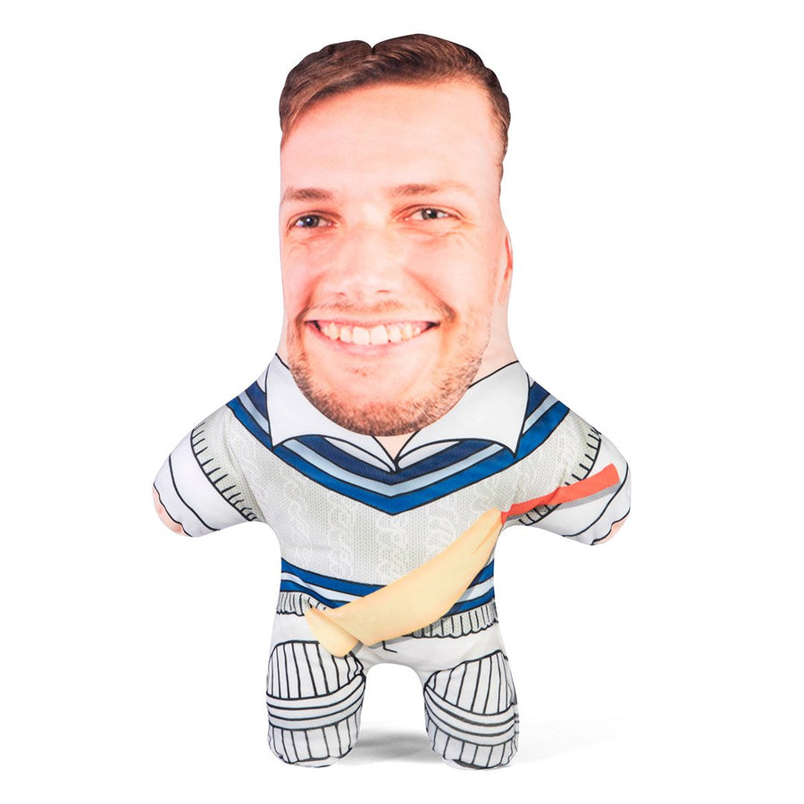 Cricketer Face Pillow - Cricket Custom Picture Pillow