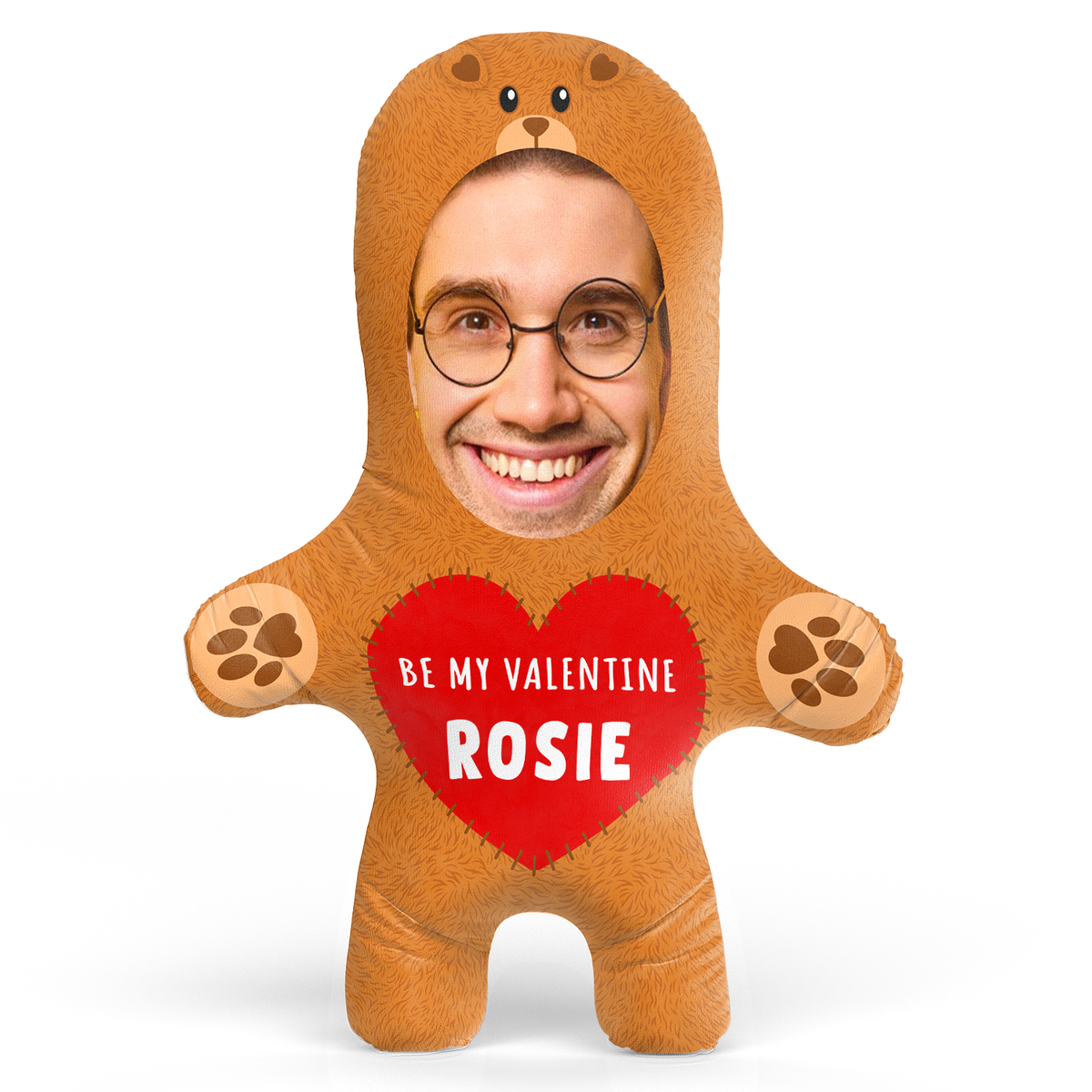 Be My Valentine Teddy Bear - Custom Teddy Bear