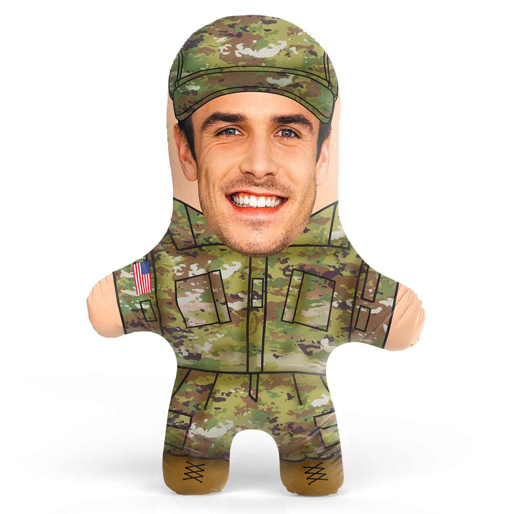 US Army Combat Face Pillow - Army Custom Picture Pillow